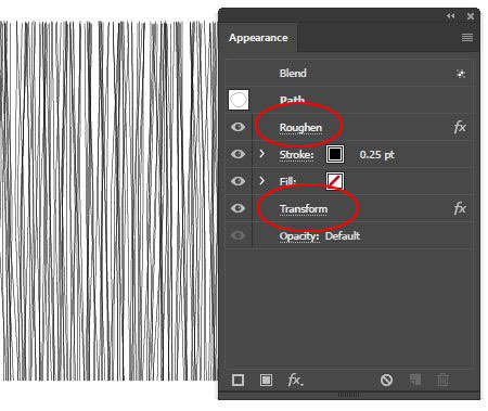 Illustrator Cross Hatching | Nick Cassway's designBLOG