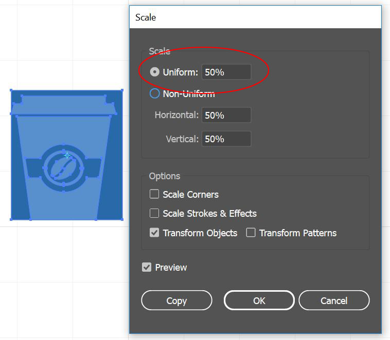 Create an Area Graph in Illustrator | Nick Cassway's designBLOG